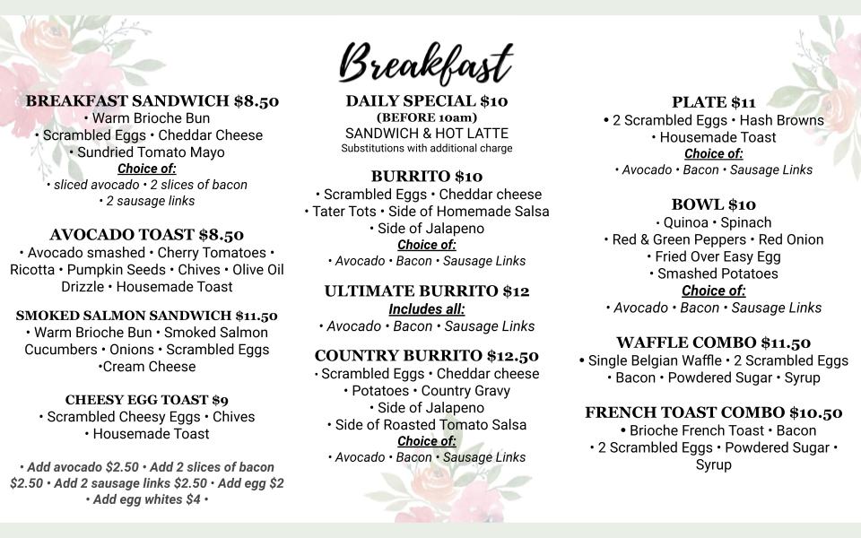 Menu – July 2020 CoV (3) | Dots Cafe & Bakery