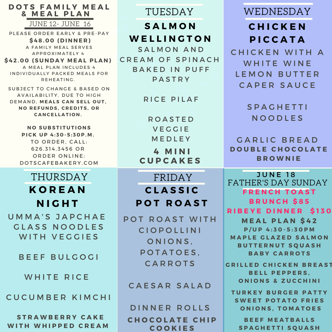 june 12 | Dots Cafe & Bakery